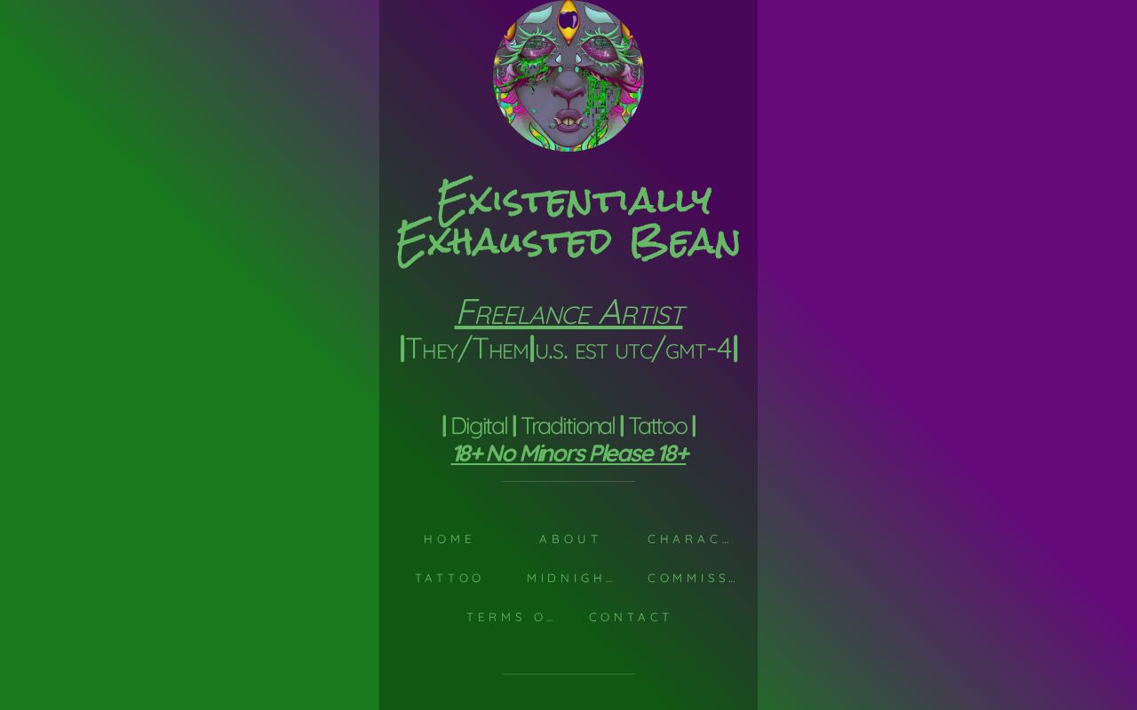 Existentially Exhausted Bean